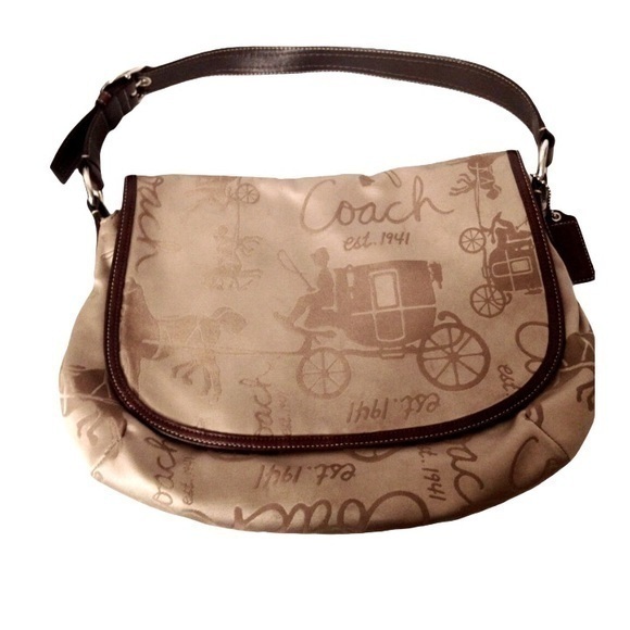 Coach | Bags | Coach Horse Carriage Cargo Style Flap Bag | Poshmark
